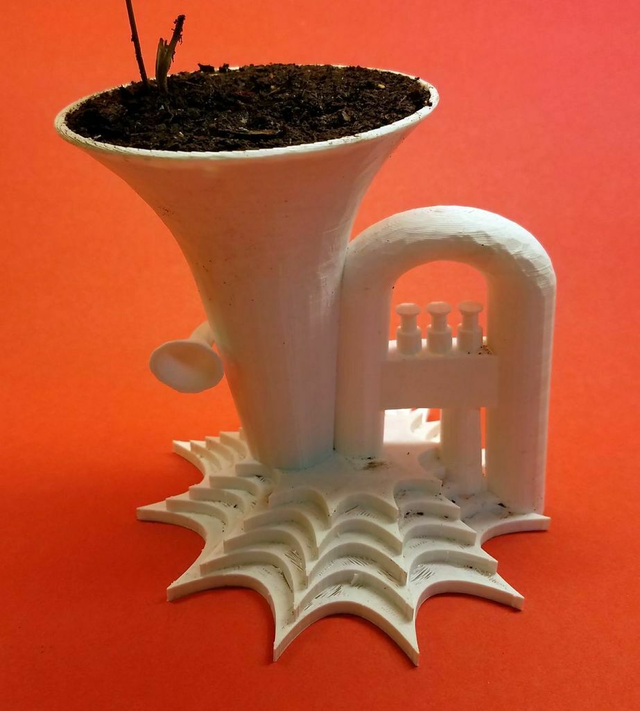 Free 3D file Tuba Planter・3D printable model to download・Cults