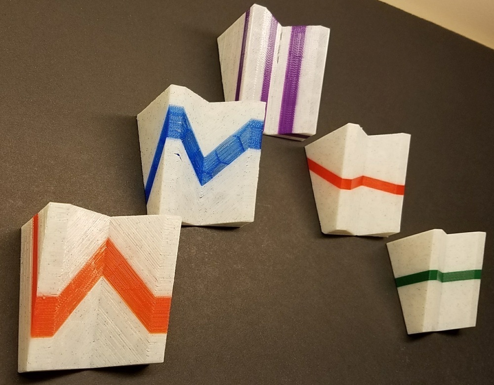 Free 3D file V-Shaped Outcrop Patterns・3D printing idea to download・Cults