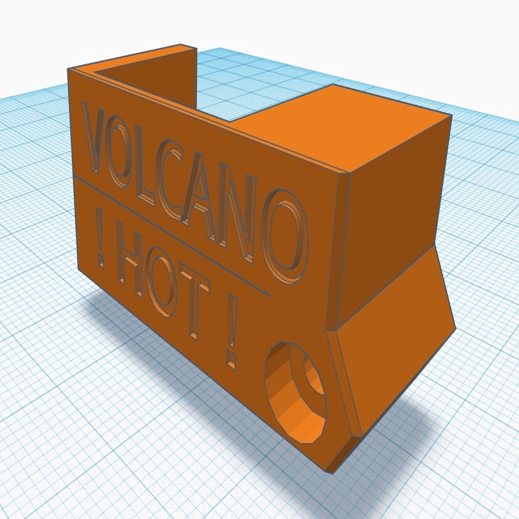 Free 3D file E3D Volcano Part Fan for Prusa I3 MK2・3D printable model ...