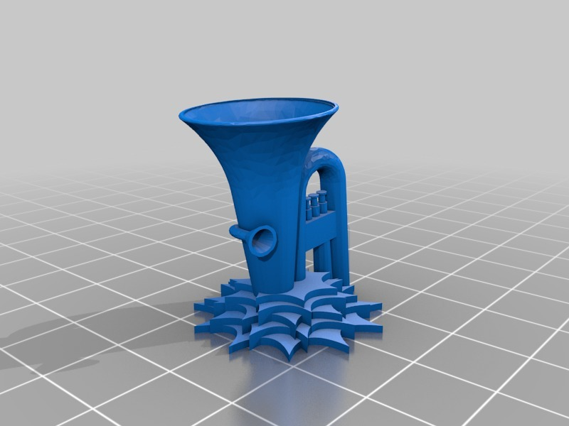 3D-Datei Tuba Planter kostenlos・3D-druckbares Modell zum herunterladen ...