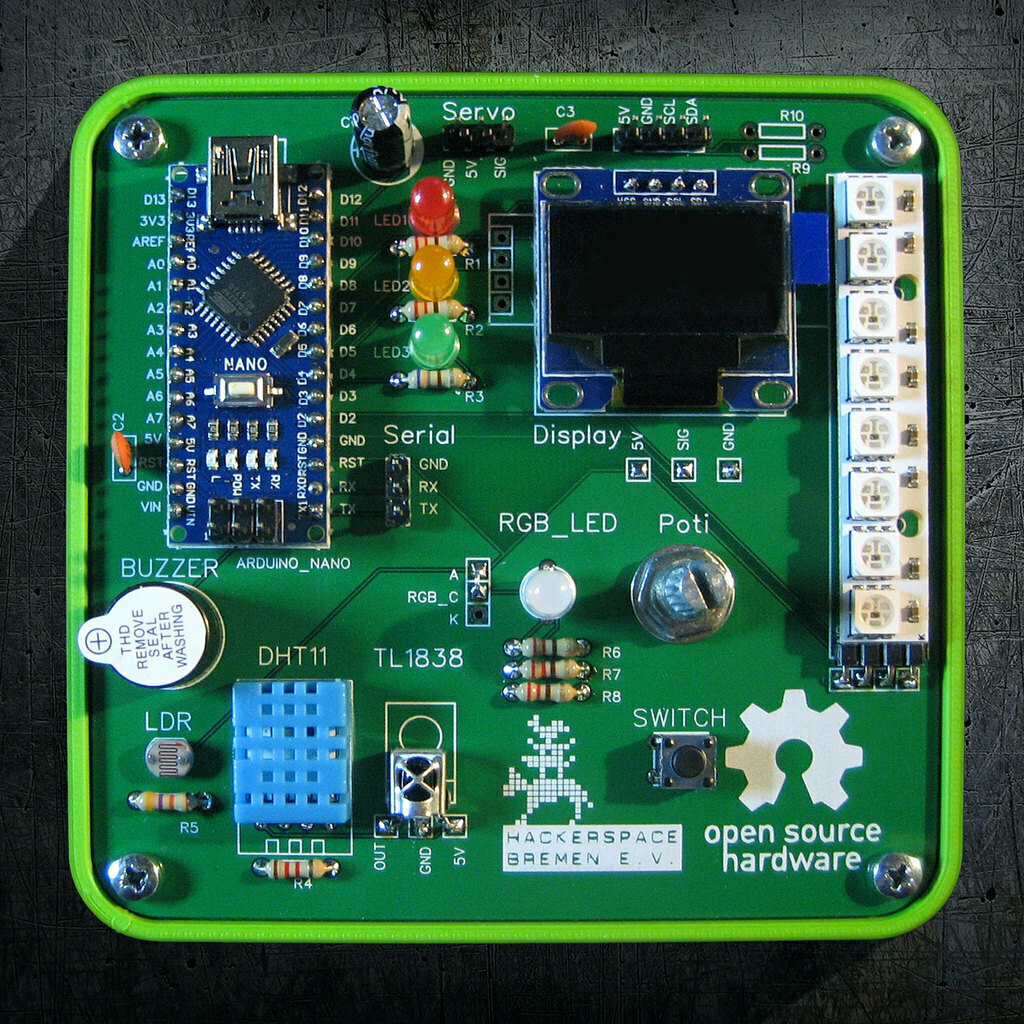 Fichier 3D gratuit cube d'apprentissage arduino・Objet imprimable en 3D ...