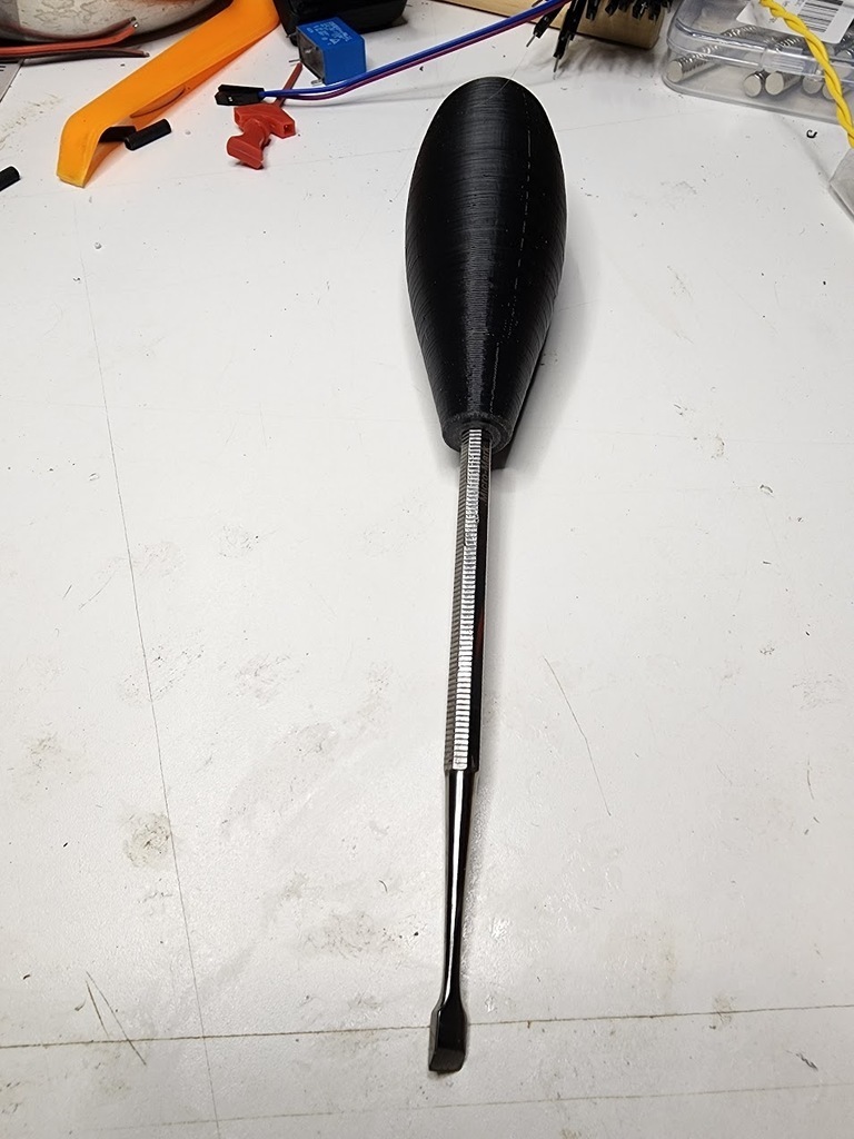 Free 3D file Miniature carving chisel handle with stand・3D print design ...