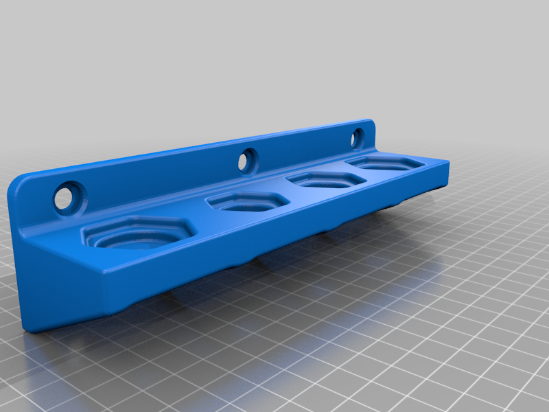 Free 3D file Vessel Megadora Screwdriver Set 1/4" Pegboard Wall Mount 🪛 ...