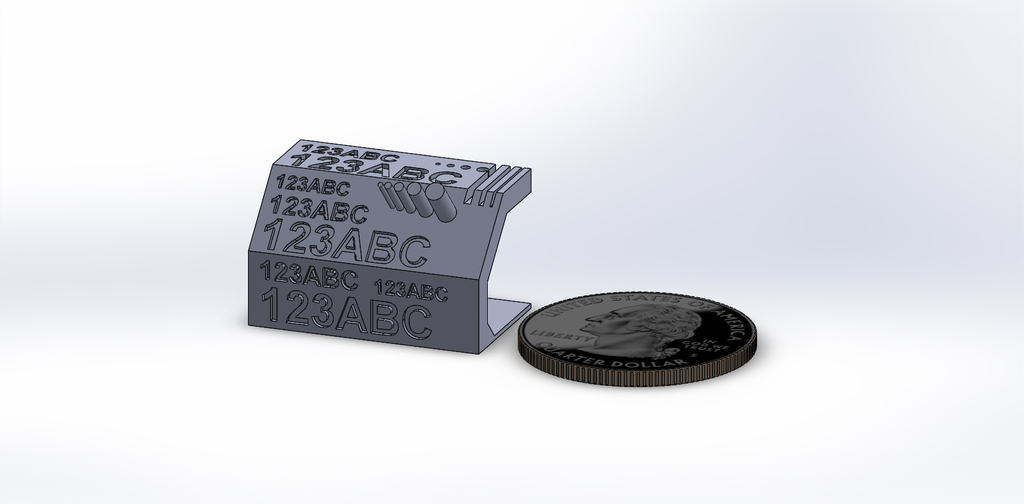 Free 3D file SLA Performance Test Piece・3D print model to download・Cults
