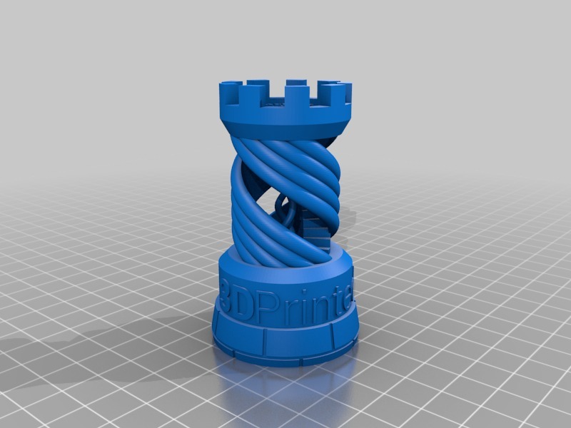 Free 3D file Form 1+ Style Sample Rook - Branded for LittleRP・Template ...