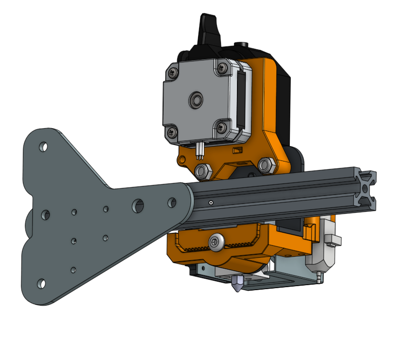 Free 3D file Ender 3 MGN12 X Axis BMG Direct Drive w/ Bltouch・Design to ...