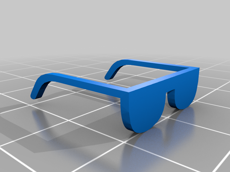 Free 3D file mini sunglasses・3D printer design to download・Cults