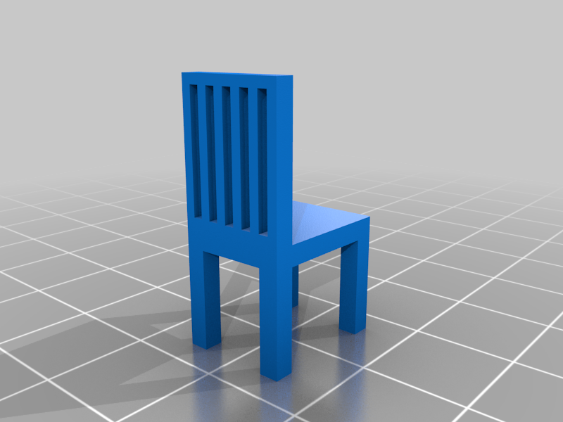 Free 3D file chair・3D printable design to download・Cults