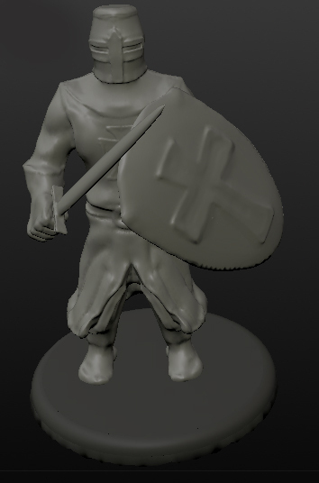 Free 3D file Templar knight・3D print design to download・Cults