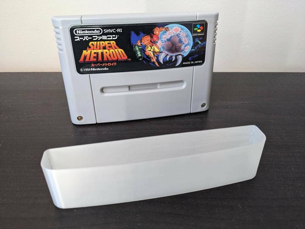 Free 3D file SNES cart dust cover (JP) 🛒・3D printing model to download ...