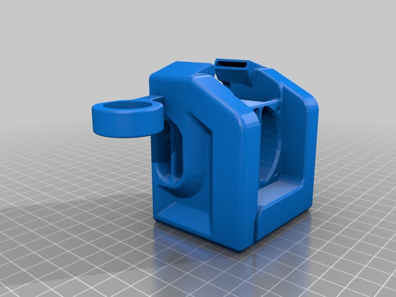 Free 3D file CR-10 / Ender Hotend stock fan shroud with ezabl mount ...