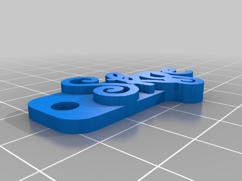 Free 3D file nametag_skye_4・3D printable design to download・Cults
