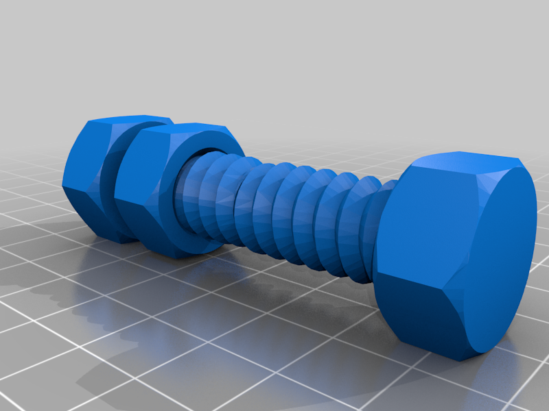 Free 3D file Nut & bolt Fidget Toy 🔩・Design to download and 3D print・Cults