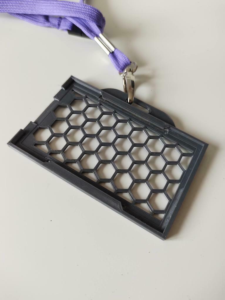 Free 3D file ID card holder (V1 + V2)・3D printing template to download ...