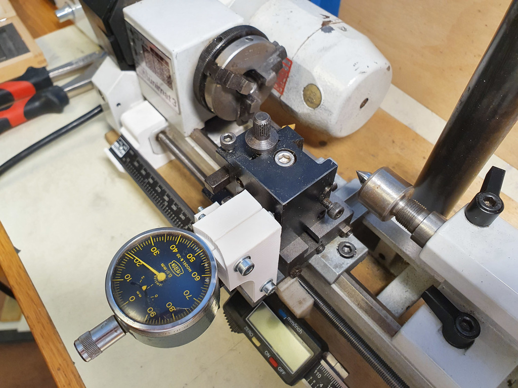 Free 3D file Emco Unitmat 3 dial indicator on cross slide holder・3D ...