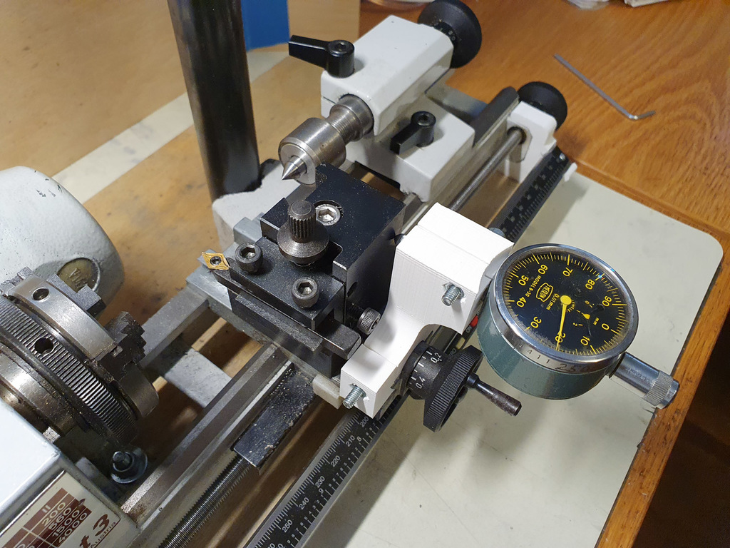 Free 3D file Emco Unitmat 3 dial indicator on cross slide holder・3D ...