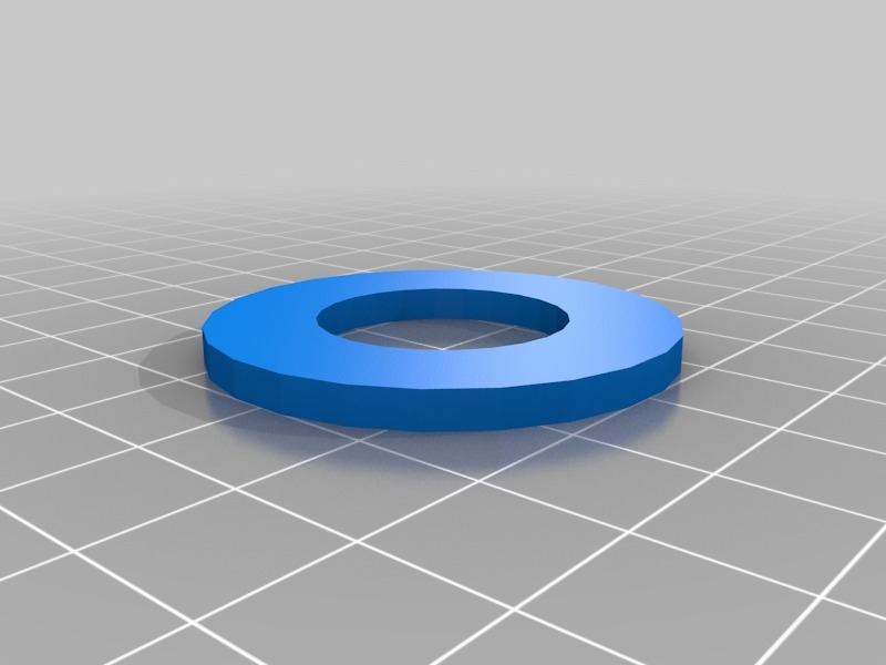 Free 3D file Washer for 3/4" piping with O-ring groove ⚙️・Template to ...