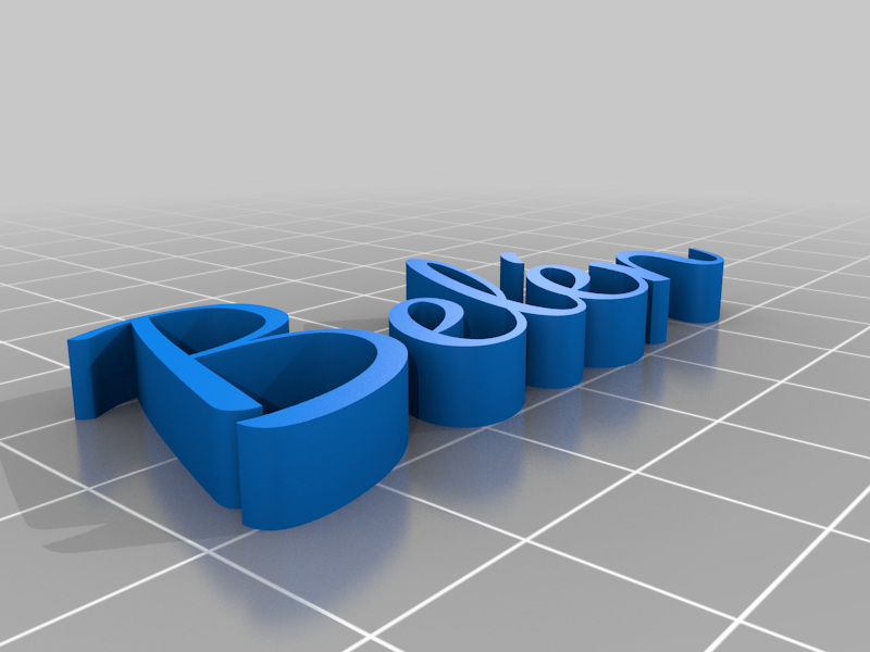 Free 3D file belen・3D printing design to download・Cults