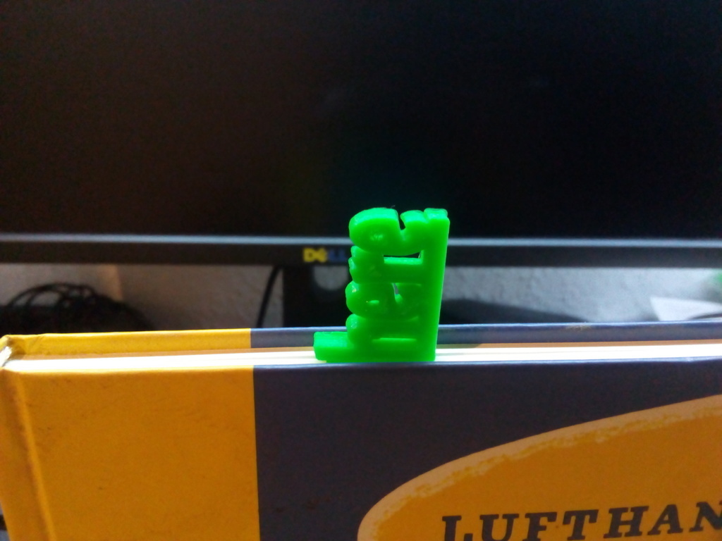 Free 3D file Bookmark・3D print design to download・Cults