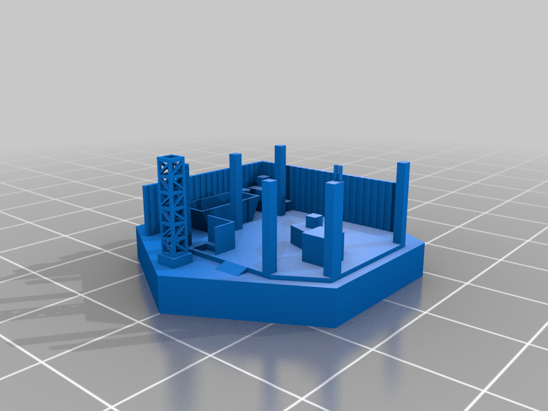 Free 3D file Battletech - Building 7 (Construction site) 🏗️・3D print ...