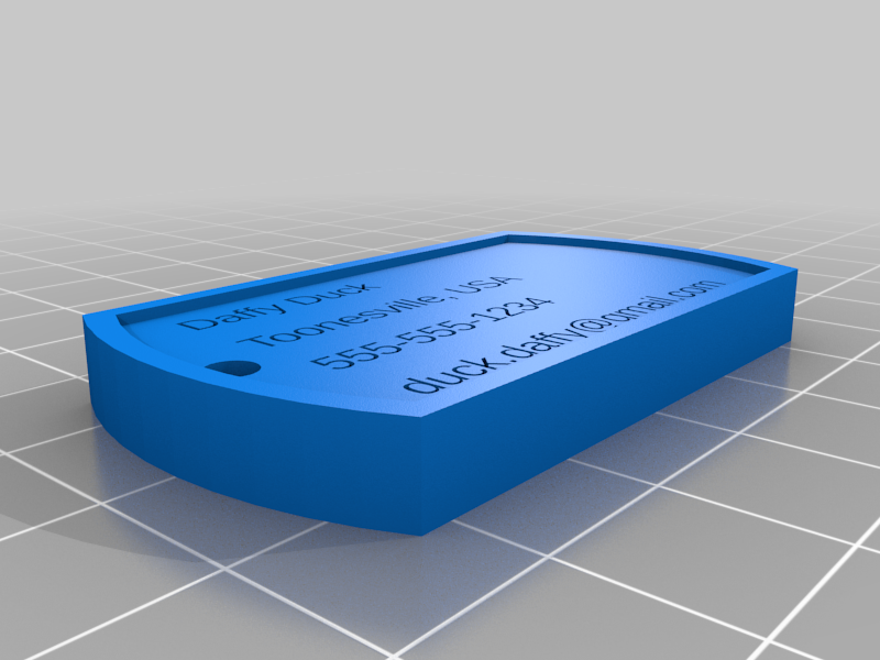 Free 3D file MIA DOG TAG・3D printer design to download・Cults