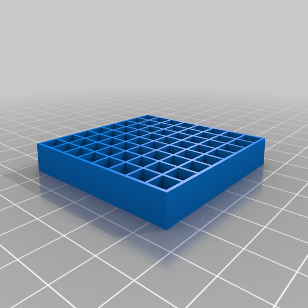 Archivo 3D gratis LED Matrix Diffuser Grid (Parts)・Modelo para ...