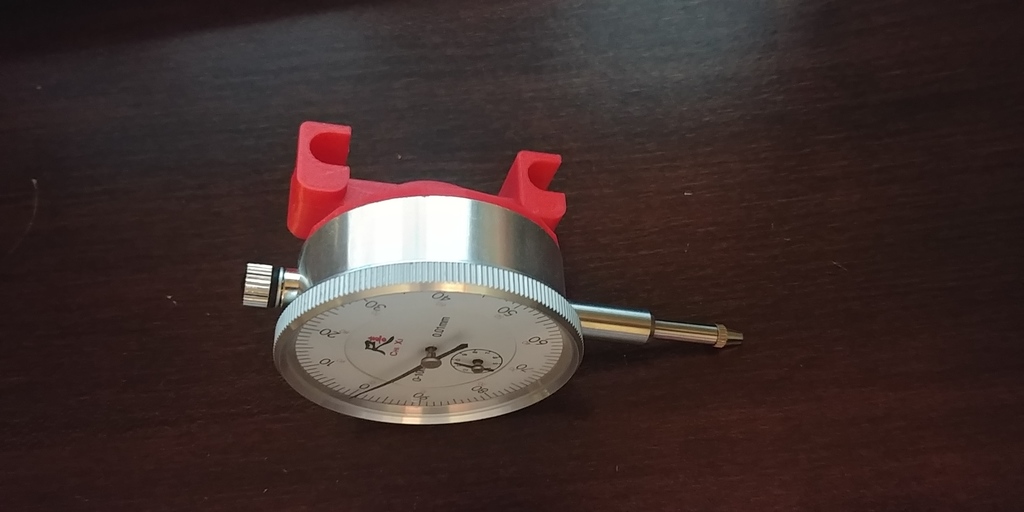 Free 3D file Dial Indicator Gauge Backing with Mount for MP Maker ...