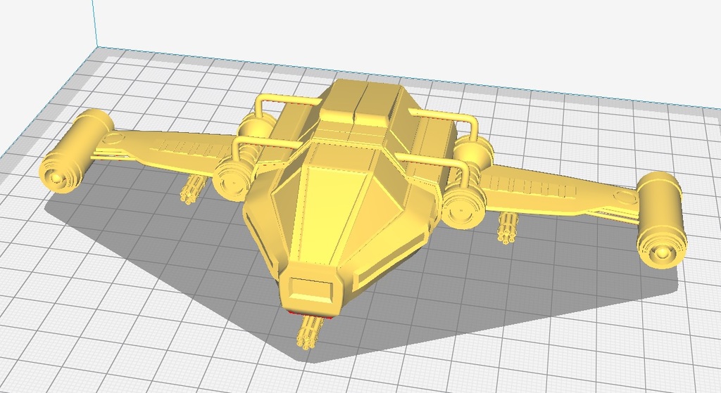 3D file my first attack ship・Template to download and 3D print・Cults