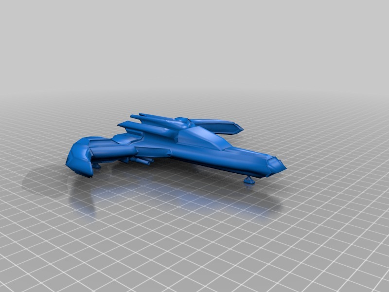 3D file 1 cube challenge fighter ship・3D printing template to download ...