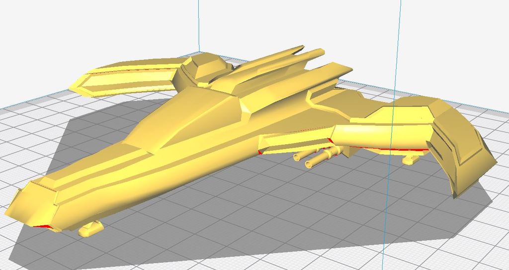 3D file 1 cube challenge fighter ship・3D printing template to download ...