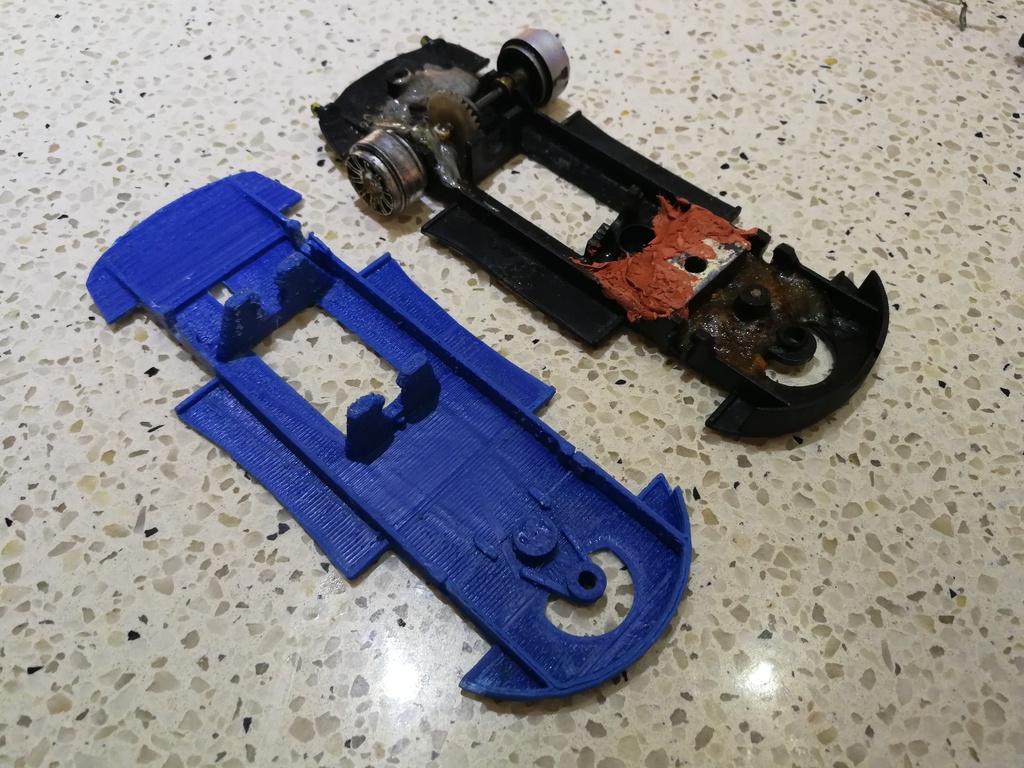 Free 3D file Ninco Porsche 996 GT3 chassis・3D printable design to ...