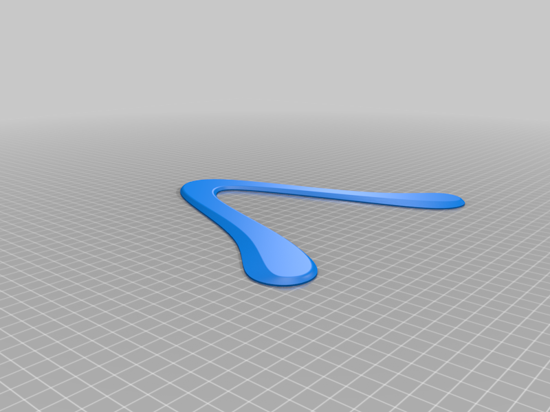 Free 3D file Narrow Vee Boomerang・3D print object to download・Cults