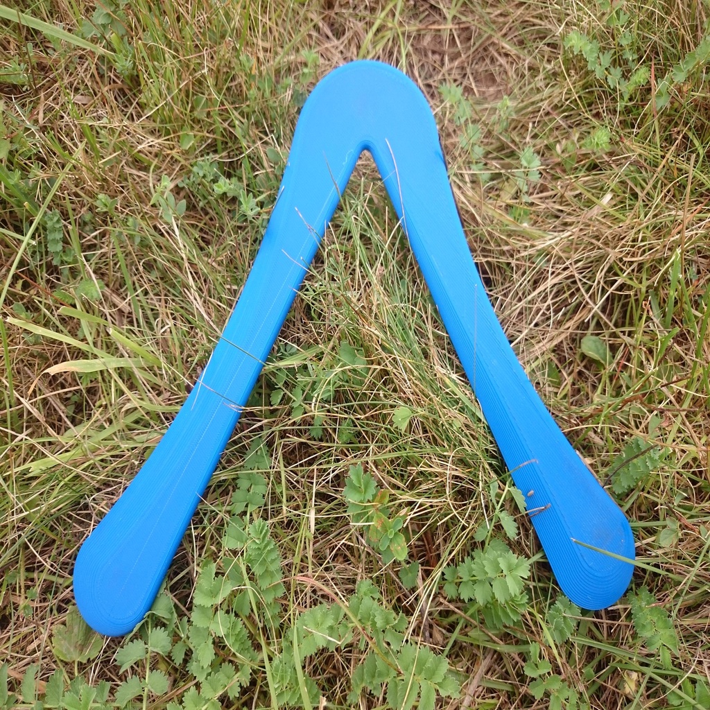 Fichier 3D gratuit Boomerang paramétrique・Modèle imprimable en 3D à ...