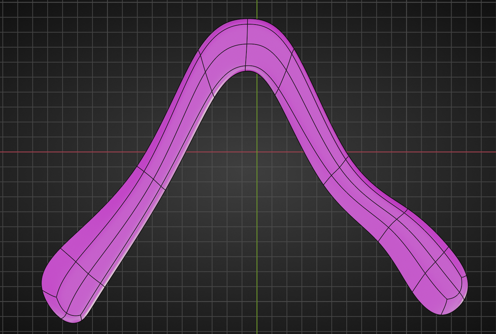 Free 3D file Hook Vee Boomerang・Model to download and 3D print・Cults