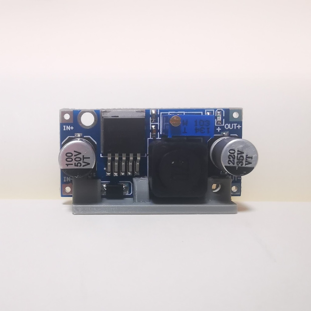 Free 3D file LM2596 Upright Mount・Design to download and 3D print・Cults