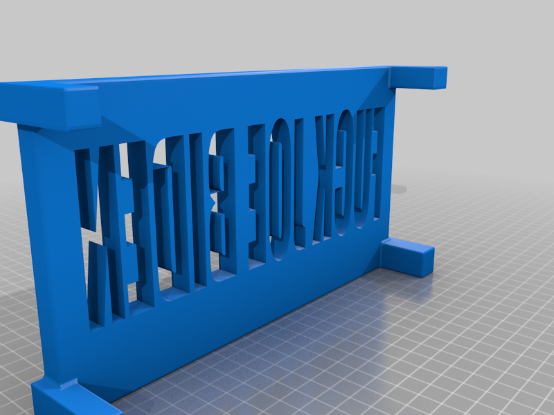 Archivo 3D FJB Sign・Plan para descargar y imprimir en 3D・Cults
