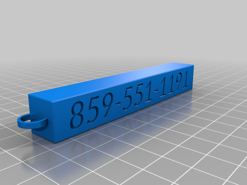 Free 3D file keychain・3D printing template to download・Cults