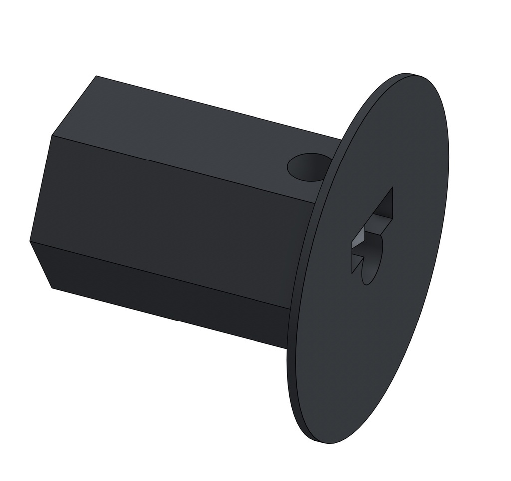 Free 3D file 12mm Hex Hub with Set Screw・3D printer design to download ...