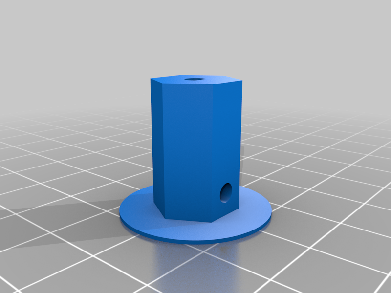 Archivo 3D gratis Cubo hexagonal de 12 mm con tornillo prisionero ...