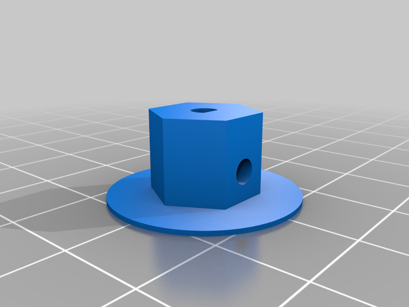 Free 3D file 12mm Hex Hub with Set Screw・3D printer design to download ...
