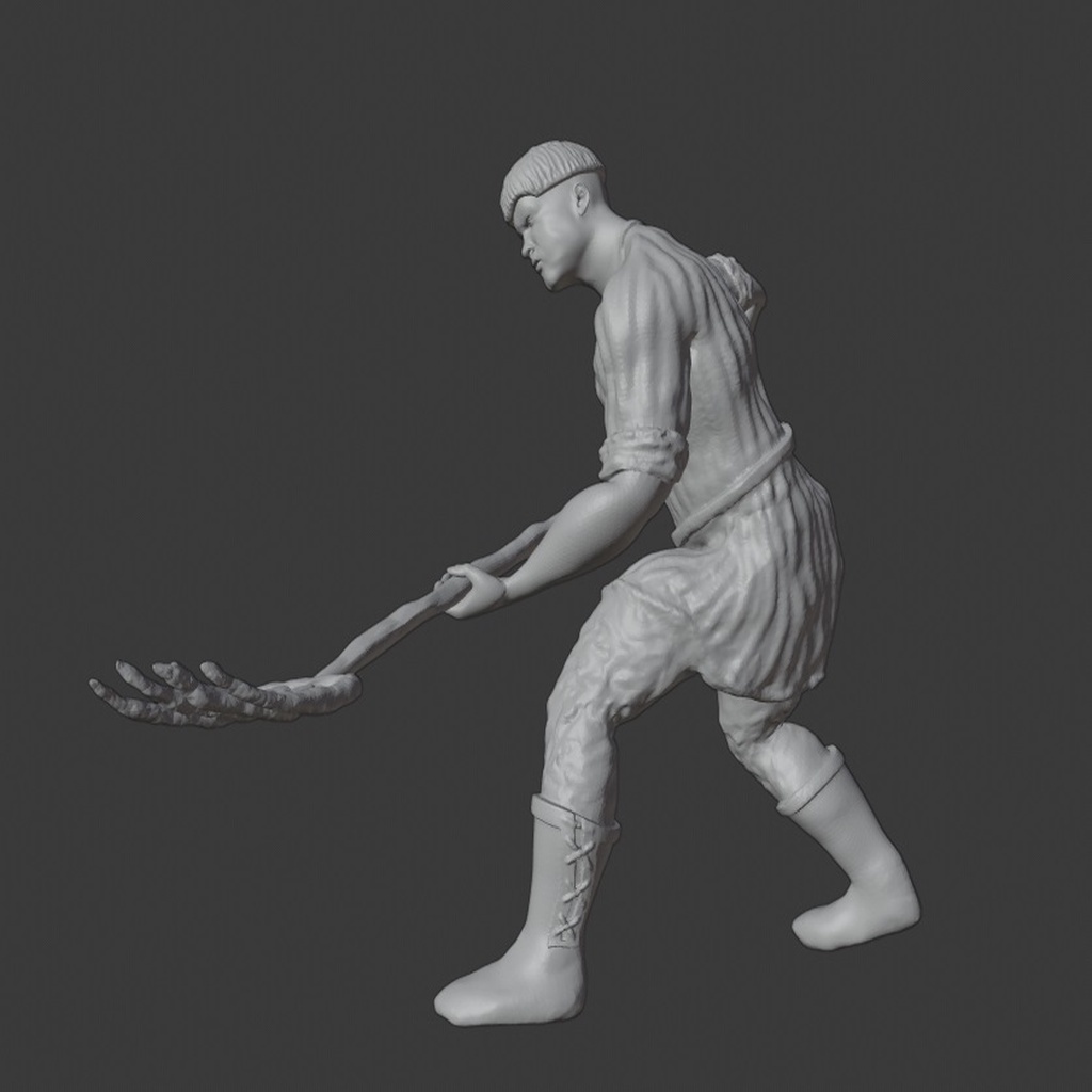 Fichier 3D gratuit Villager - Pitchfork Oaf 👫・Plan pour impression 3D à ...