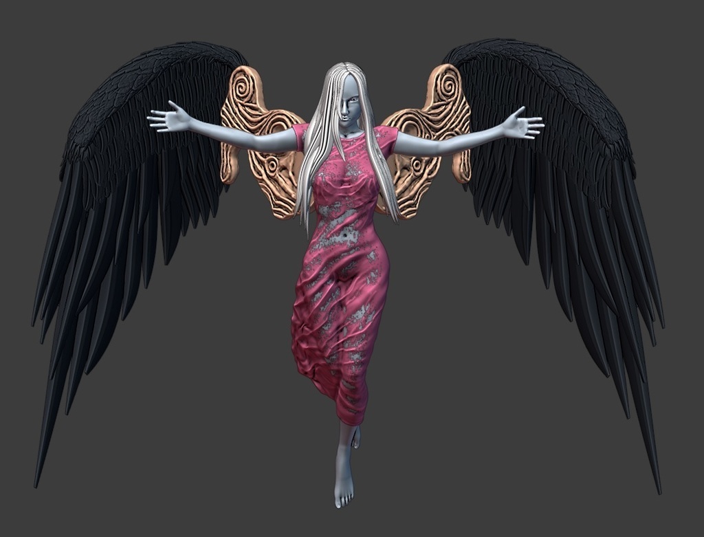 Бесплатный 3D файл Дженова Каламити - FF7 Original 👫・3D-печатная модель ...