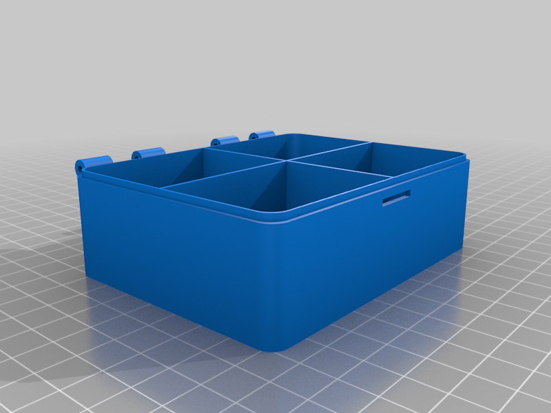 Free 3D file 4x3x1.5 Hinged box 📦・Model to download and 3D print・Cults