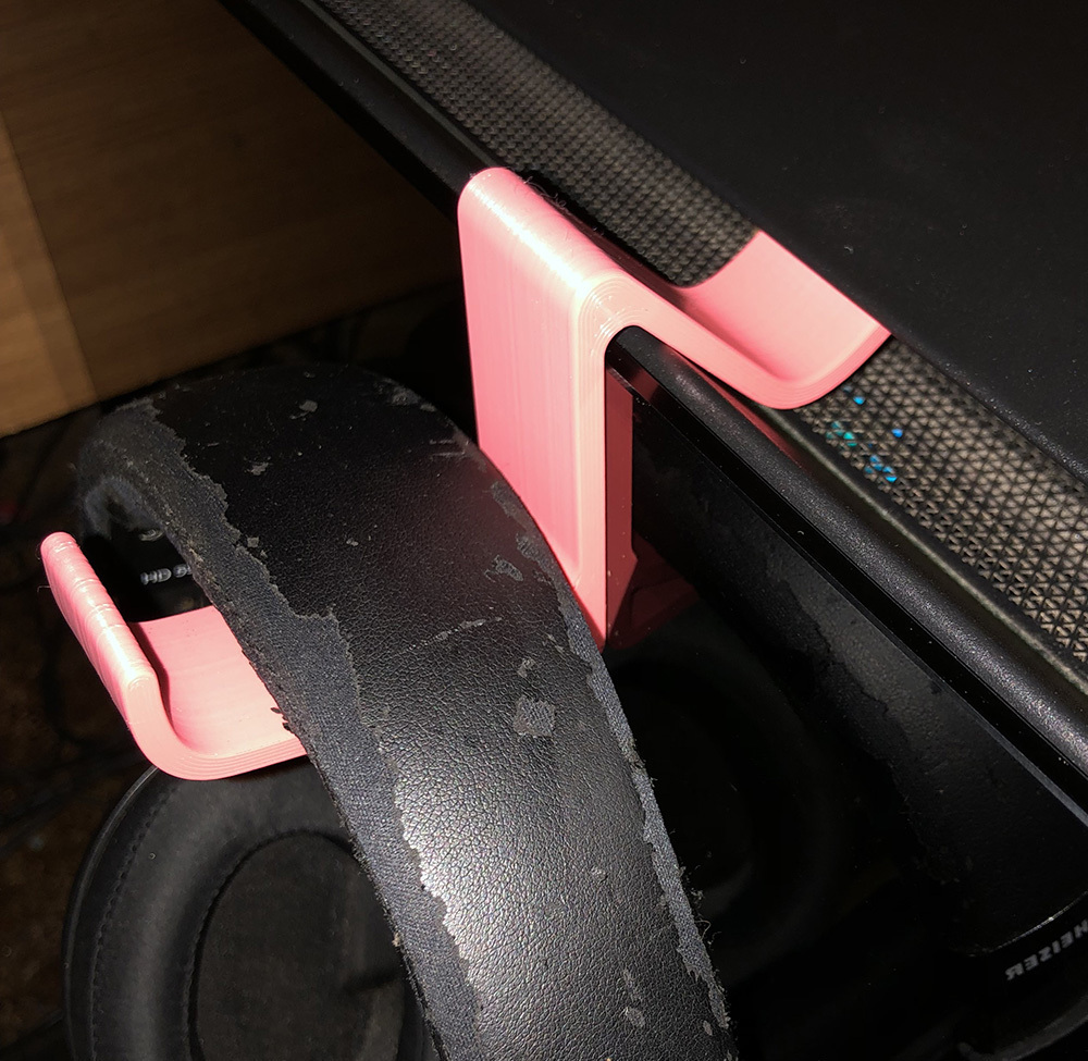 Free 3D file Headphone Hook for Corsair x000D Series PC Case 🎧・Design ...