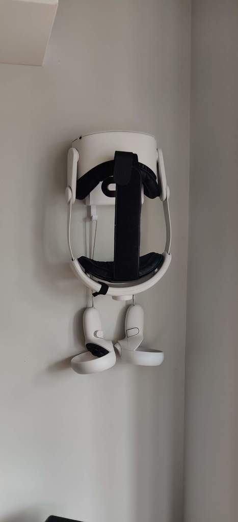 Free 3D file Oculus Quest 2 wall mount (invisible)・3D print design to ...