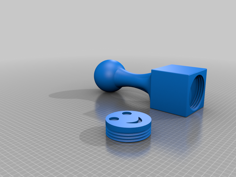 Free 3D file Screwable Stamp・3D printing idea to download・Cults