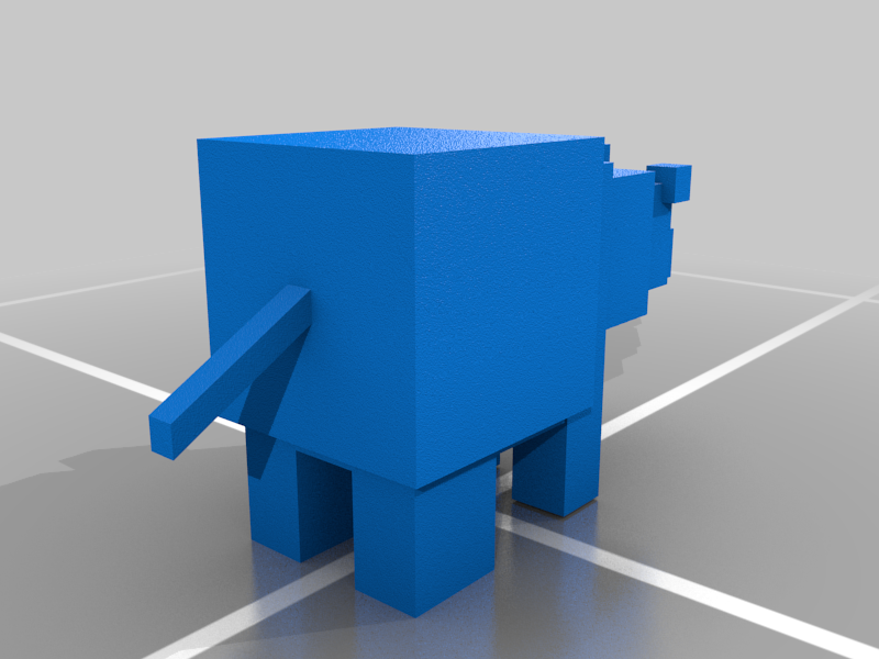 Free 3D file Minecraft polar bear・3D printer design to download・Cults