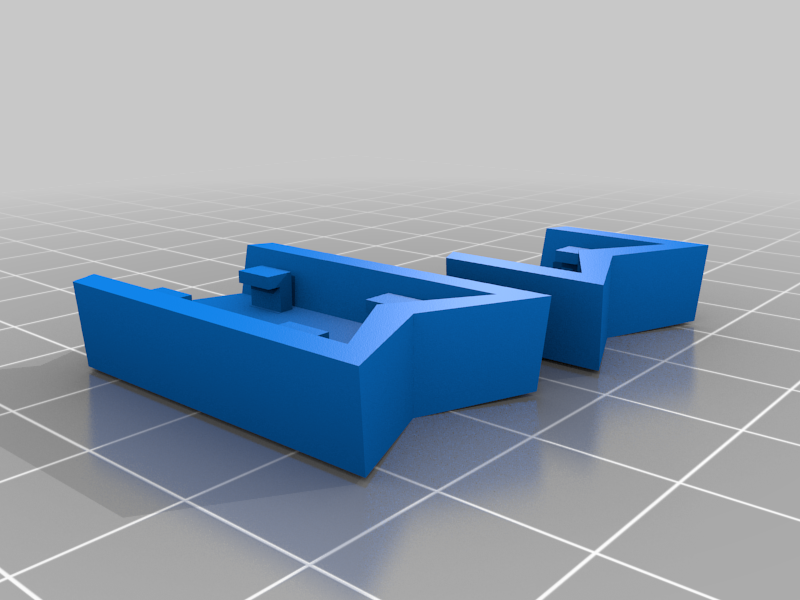 Fichier STL gratuit G1 Omega Supreme Leg Clips 🦵・Plan pour imprimante ...