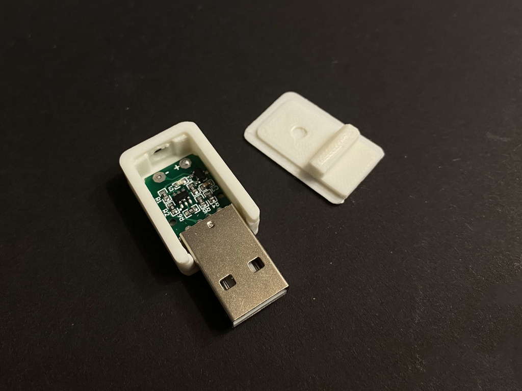 Бесплатный STL файл Корпус для триггера с быстрой зарядкой через USB LX-QC01 / простой корпус ...