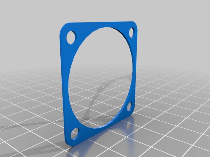 3D file Creality CR-X 40mm Axial Fan Hotend・3D printer model to ...